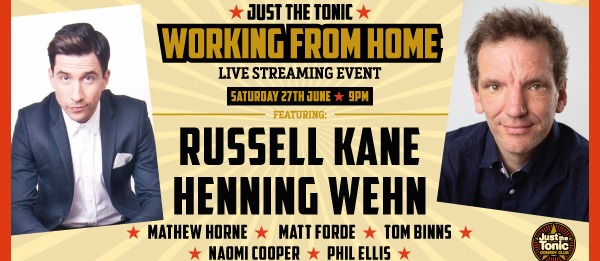 Streaming comedy shows - Just the Tonic Comedy Club
