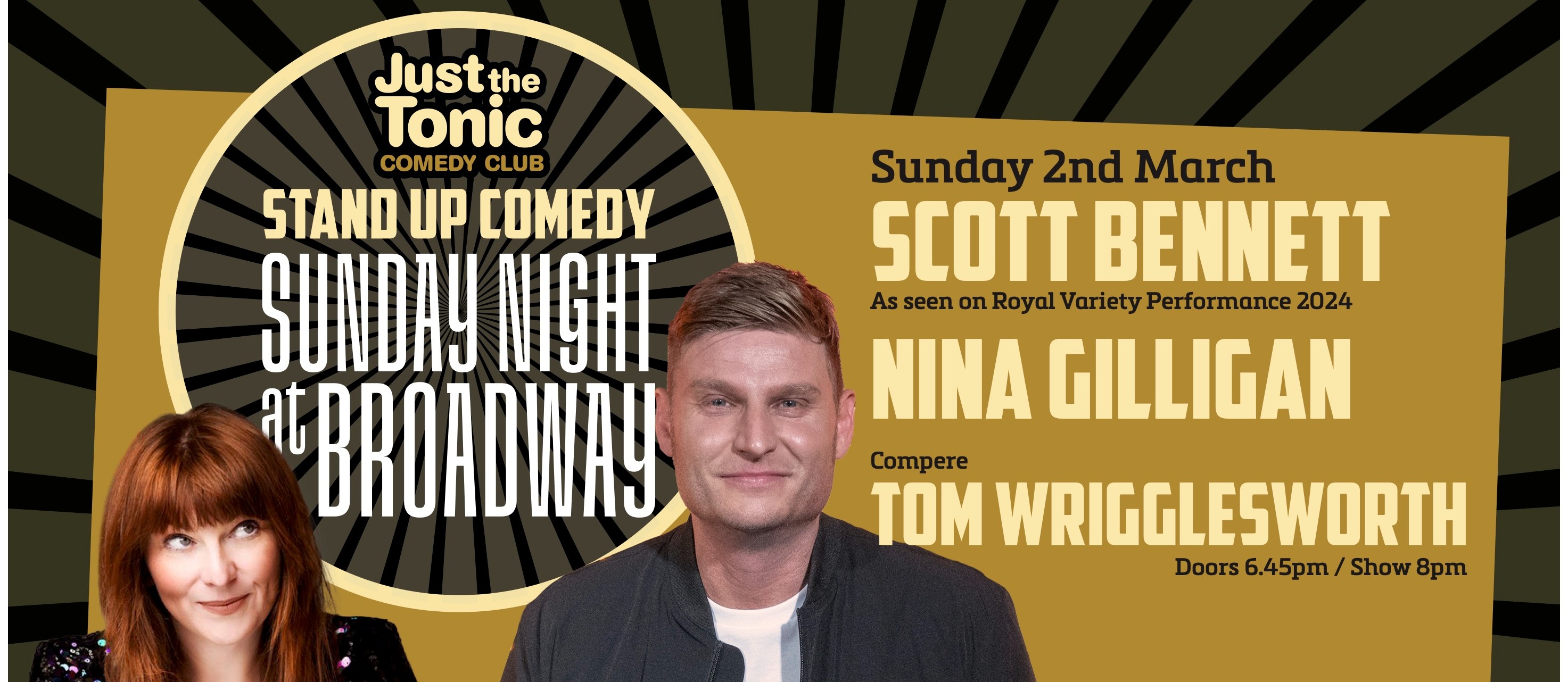 Comedy in Nottingham - Just the Tonic Comedy Club - Just the Tonic ...